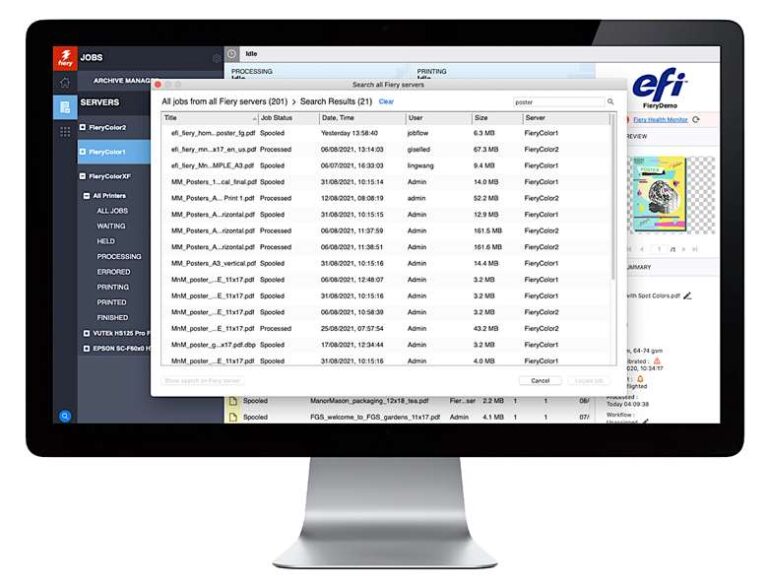 EFI met versie 6.7 Fiery Command Workstation - https://www.blokboek.com