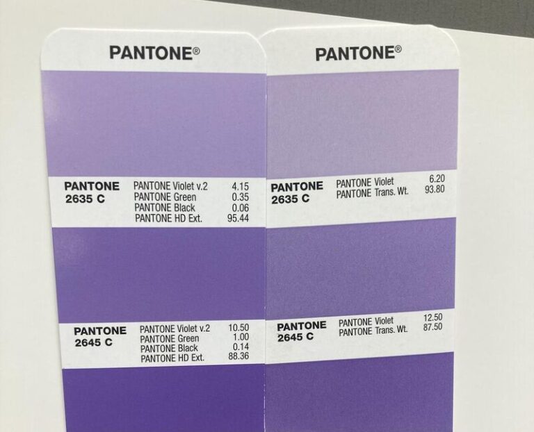 Eddy Hagen laat Pantone verschillen 2022 t.ov. 2023 zien met dezelfde ...