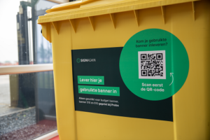 Probo komt met inzamelpunten voor gebruikte banners voor Sign Again ...