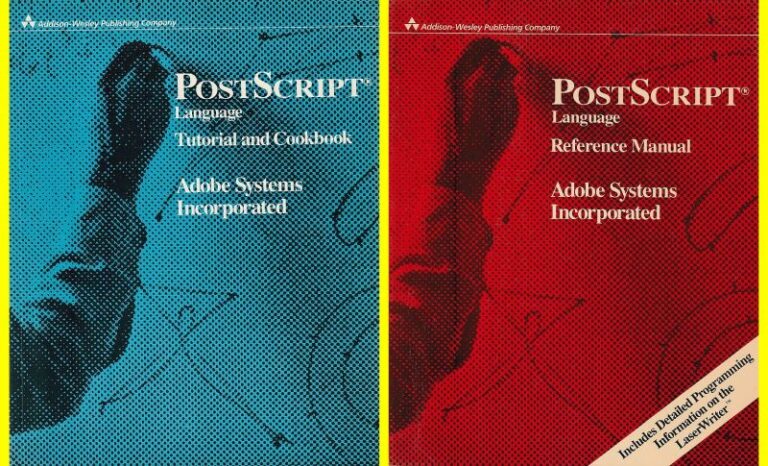 PostScript boeken naar het 'Apple Museum' - https://www.blokboek.com